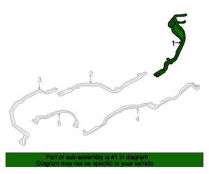 97540-4D201 - Front Pipe 2007-2008 Hyundai Entourage | AutoNationParts.com