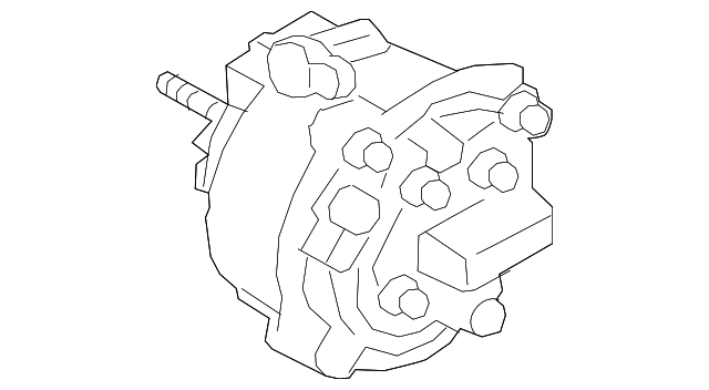 2018-2024 Mitsubishi Eclipse Cross Compressor 7813A807 | Mitsubishi OEM ...