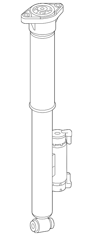 253-320-55-00 - Shock Assembly 2018-2021 Mercedes-Benz | Mercedes-Benz ...