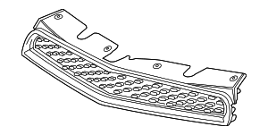 2012-2015 Chevrolet Equinox Front Upper Grille 20882352 GM ...