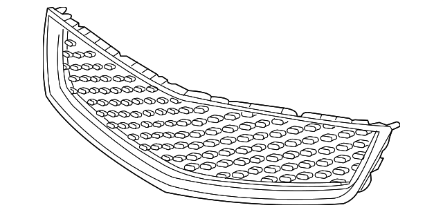 2010-2015 Chevrolet Equinox Front Lower Grille 25798747 GM ...