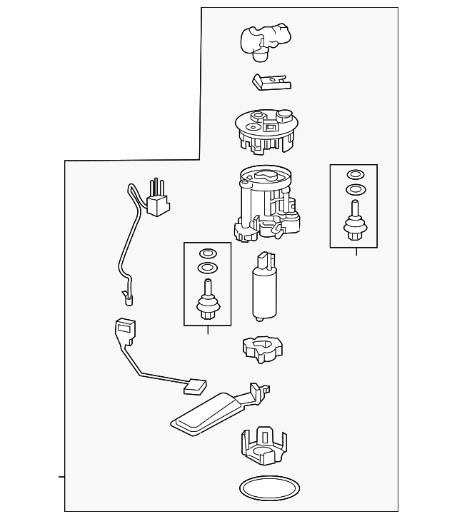 2019-2022 Lexus Electric Fuel Pump 77020-48261 | OEM Parts Online