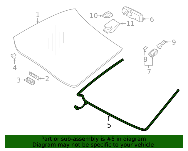 56117-06220 - Dam 2019-2024 Lexus | AutoNationParts.com