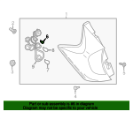 1999-2021 Nissan Tail Lamp Bulb 26261-89947 | Nissan Parts Plus