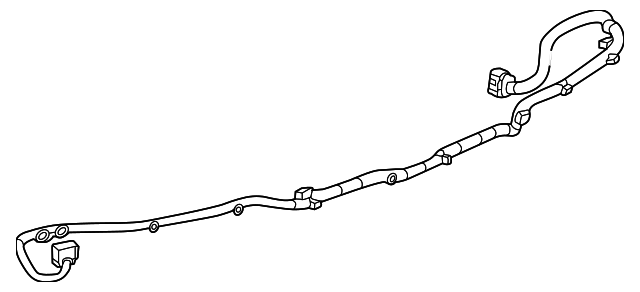 2018-2021 GMC Terrain Rear Object Alarm Sensor Wiring Harness 84428894 ...