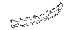 23489775 - Rear Bumper Energy Absorber 2014-2020 Chevrolet Impala ...