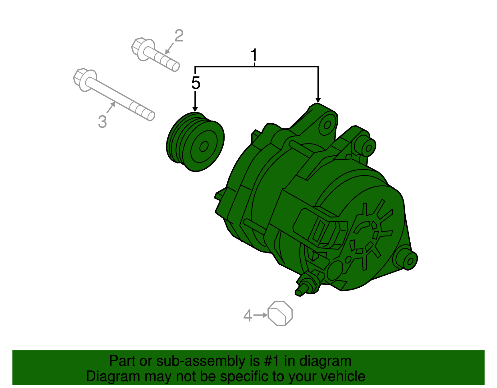 Mazda Parts For 2013-2017 Mazda Alternator PE01-18-300R-00 | MazdaParts ...