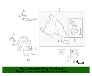 78848-JL00A - Hinge Cover 2008-2015 Infiniti | AutoNationParts.com
