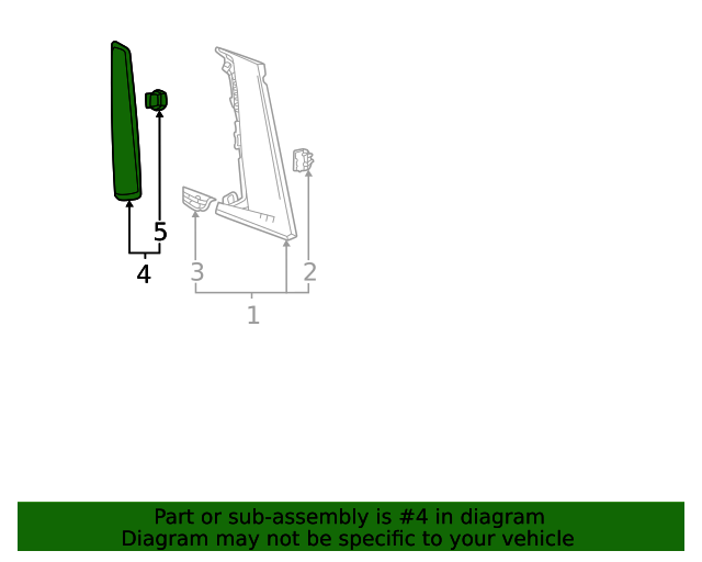 Molding (Replaces 84808217) 86814812 | GMPartsDirect.com