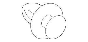 2013-2024 Toyota Rocker Molding Clip 75867-68010 | Toyota Parts Center