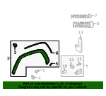 2019-2024 Toyota Wheel Opening Molding 75601-0R090 | Toyota Parts Delivered