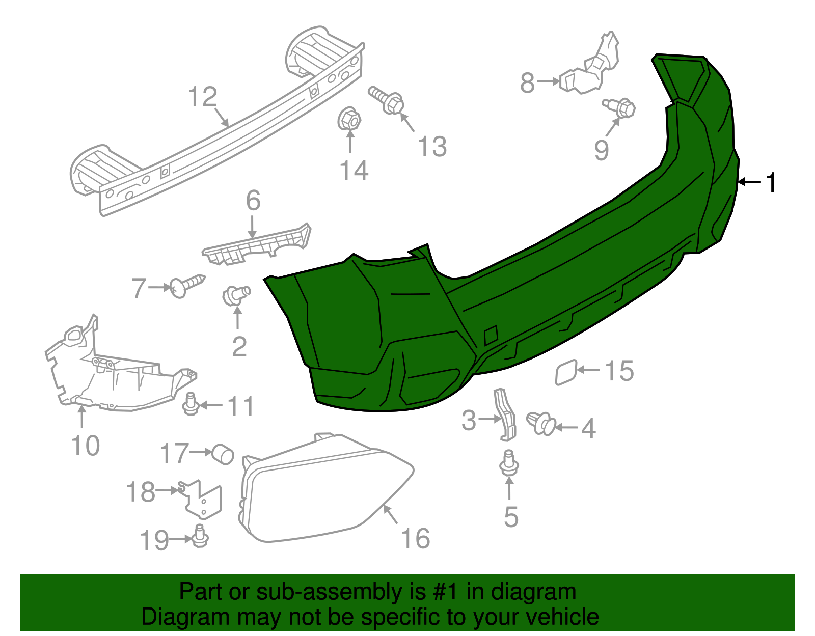 57794FL25A - High-Quality Bumper Cover for 2018-2023 Subaru Crosstrek ...