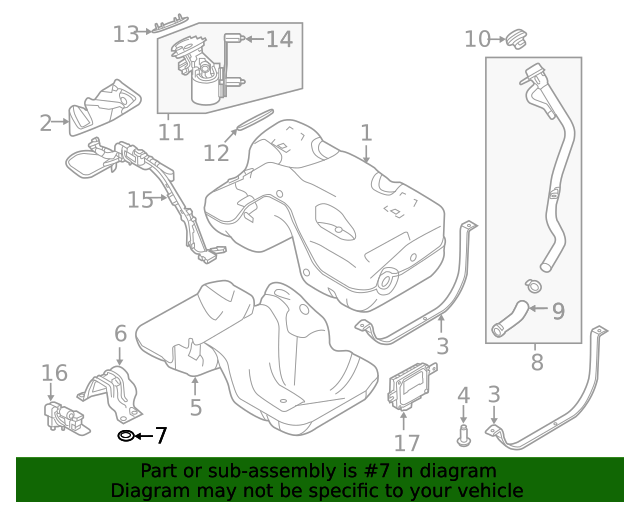 Genuine OEM Heat Shield Nut Part# LR003643 Fits 2018-2019 Land Rover ...