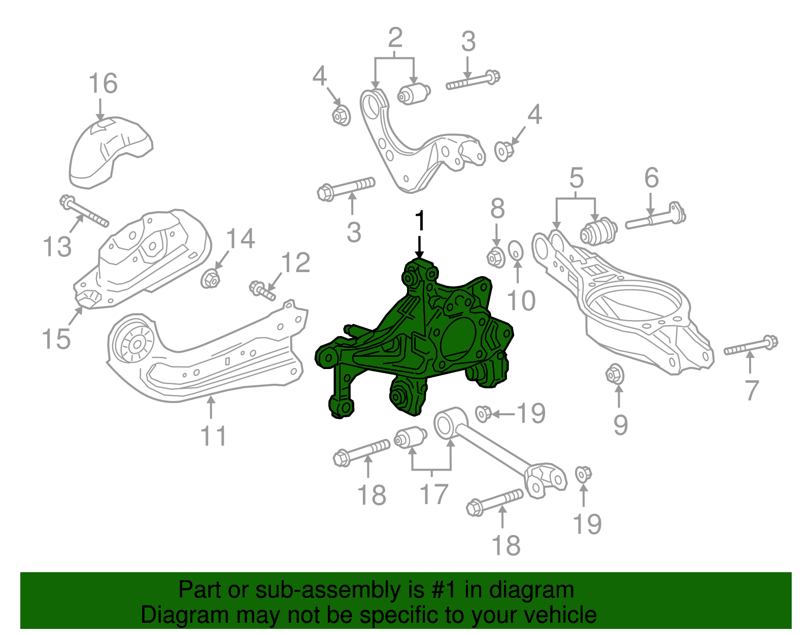 42305-33050 - 2018-2019 Toyota Camry - Suspension Knuckle | Sparks Parts
