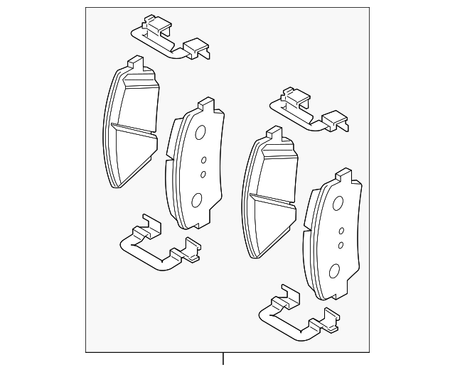 2018-2021 Kia Stinger Brake Pads 58101-J5A00 | Retail Performance Auto ...