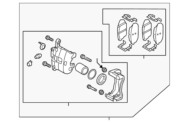 2022-2024 Hyundai Tucson Caliper Assembly 58130-N9101 | Retail ...