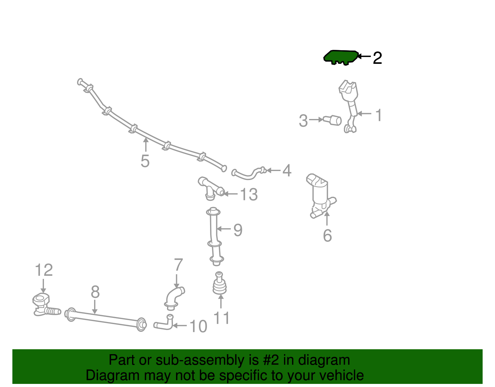 85044-53040-C0 - 2011-2015 Lexus - Headlight Washer Cover | My L Parts
