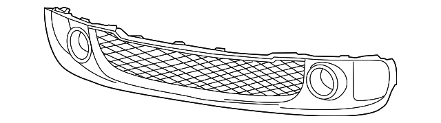 2012-2019 Fiat 500 Lower Grille 68111678AB | TascaParts.com