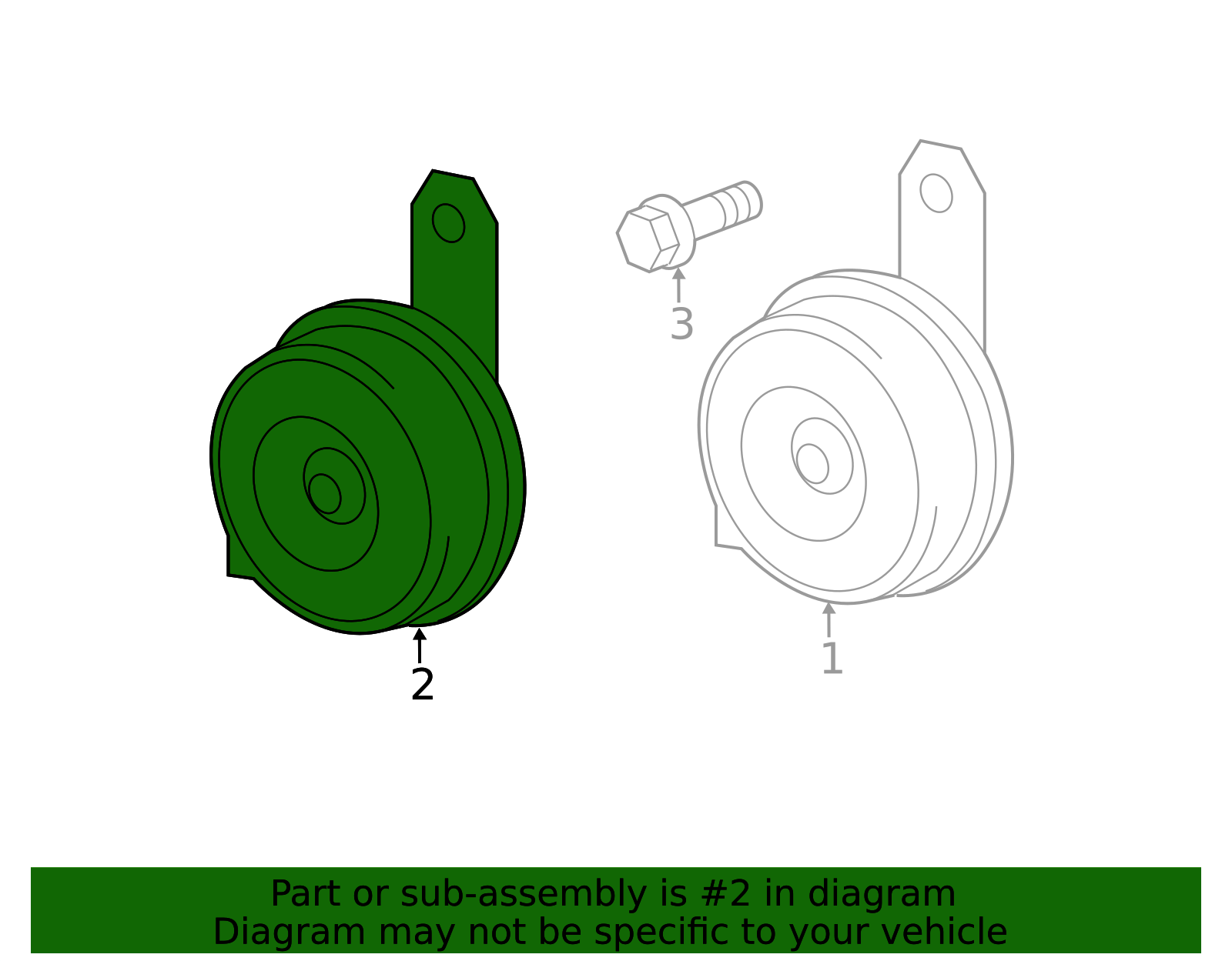 2000-2025 Toyota High Note Horn 86510-0R010 | Toyota Parts Center