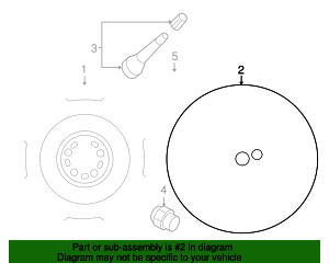 2011-2015 Mazda CX-9 Wheel, Alloy 9965-25-7580 | RealMazdaParts.com