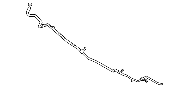 ML3Z-18B402-F - Drive Motor Battery Pack Coolant Hose 2021-2025 Ford F ...