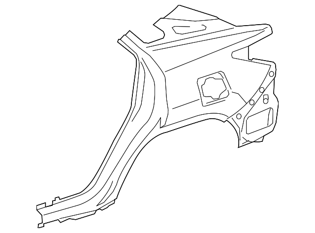 2016-2022 Lexus | Quarter Panel | 61602-0E051 | OEM Vehicle Parts