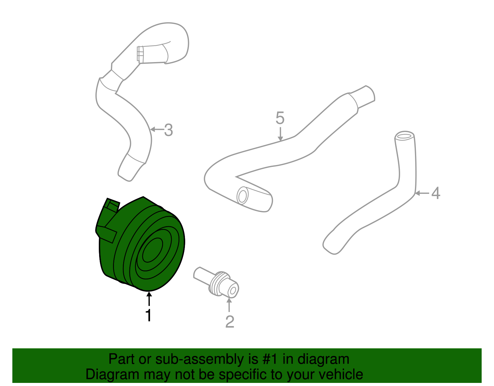 2017-2023 Nissan Oil Cooler 21305-4BB1A | Temecula Nissan Parts