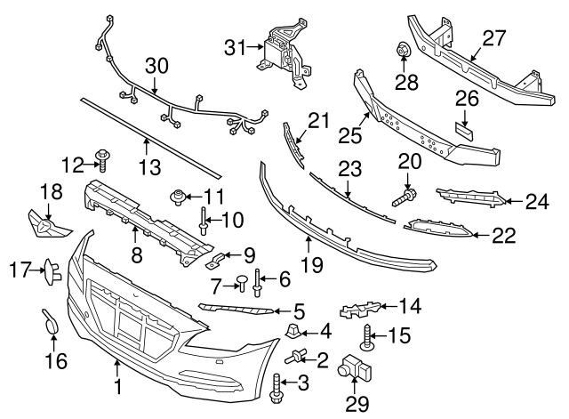 86517-B1000 - Tow Eye Cap - 2015 Hyundai Genesis | World OEM Parts Hyundai