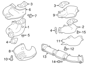 44022AA160 - Exhaust Pipe To Manifold Gasket - 1991-2021 Subaru ...