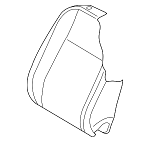 2015-2021 Volkswagen GTI Seat Back Cover 5GM-881-806-AQ-BKV | vwpartscente