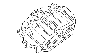 2003-2020 GM (Replaces 84046262) Rear Driver Side Disc Brake Caliper ...
