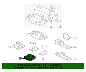 2018-2020 Honda Accord Module Assembly, Ambient Light *NH882L ...