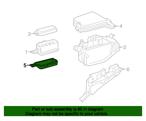 2014-2019 Toyota Highlander Relay Box Lower Cover 82663-0E050 | Toyota ...