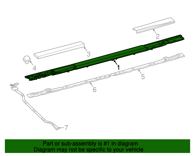 2018-2021 Lexus High Mount Lamp 81570-11010 | OEM Parts Online