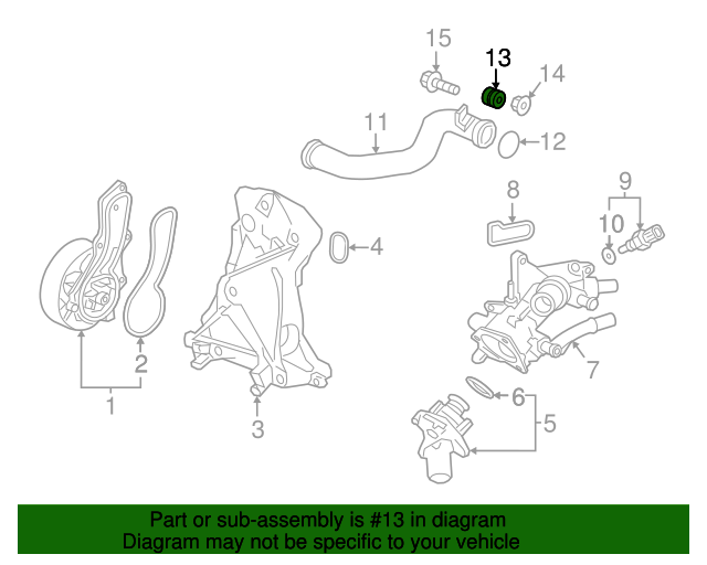 17213-RNA-A00 - Rubber, In Manifold Mounting 2006-2020 Honda | Honda ...