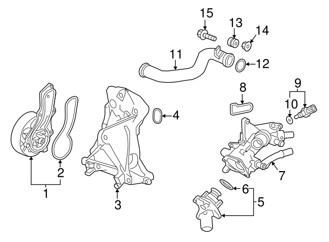 17213-RNA-A00 - Rubber, In Manifold Mounting 2006-2020 Honda | Honda ...