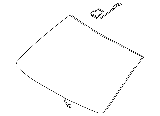 56101-6A957 - Windshield - 2018-2021 Toyota Land Cruiser | OEM Genuine ...