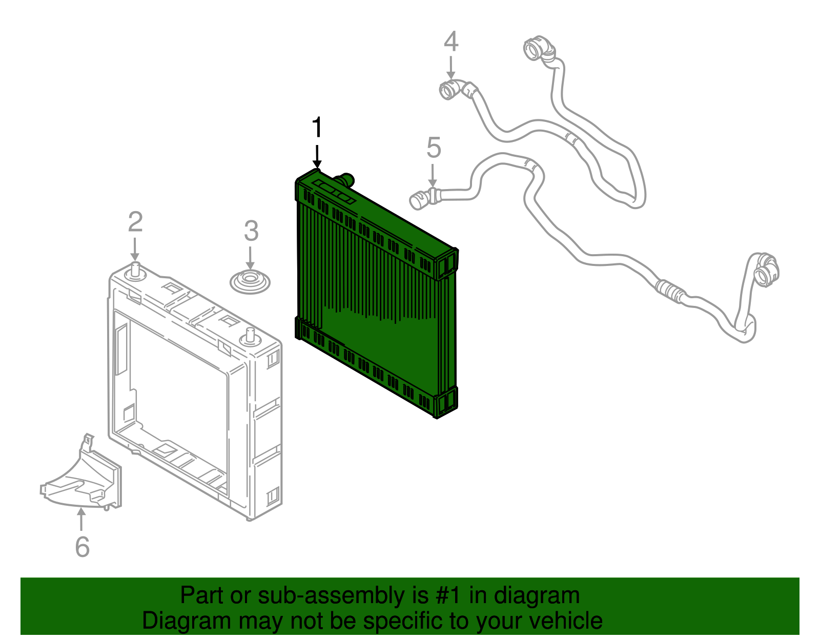 17-11-8-743-664 - 2018-2020 BMW - Radiator | BMWPartsHub