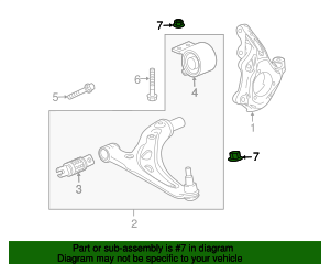 2012-2023 GM Multi-Purpose Nut 11546367 GM | GMPartsDirect.com