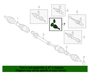 2015-2017 Hyundai Sonata Outer Boot 49581-C1300 | OEM Parts Online