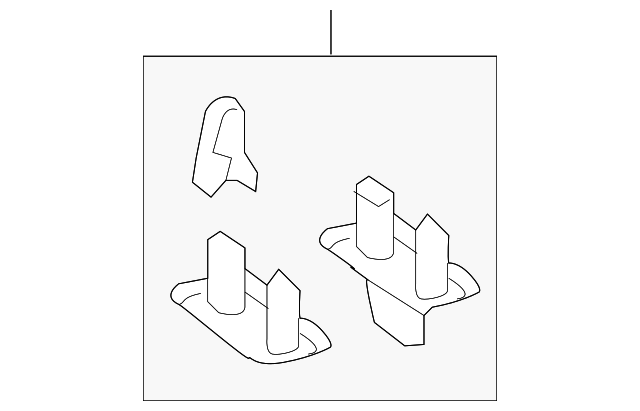166-810-00-12-64-7H52 - Sun-Visor Support 2015-2021 Mercedes-Benz ...
