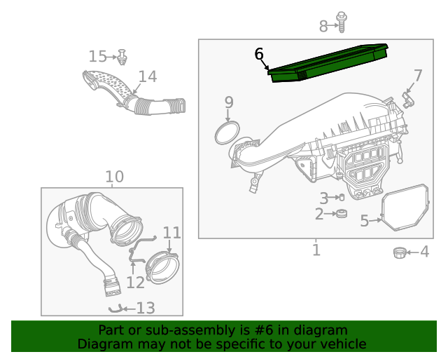 2640940100 - Air Filter 2019-2023 Mercedes-Benz | AutoNation Parts