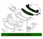 2017-2020 Porsche Impact Bar 982-807-109 | Online Porsche Parts