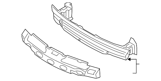 2017-2024 Porsche Impact Bar 982-807-109 | OEM Parts Online