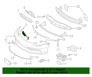 2005-2024 Porsche Inner Bracket Trim 992-807-891 | Porsche Marin