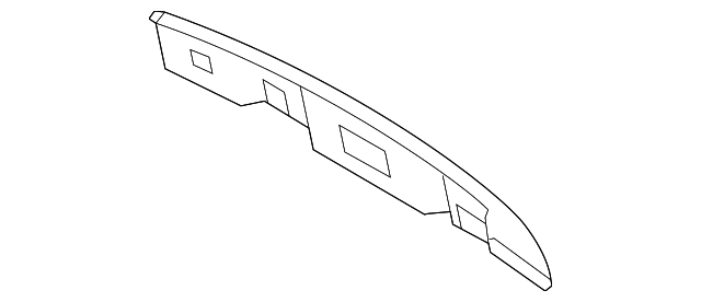2014-2020 Nissan Rogue Rear Shield 74798-4BA0A | Nissan Parts Plus