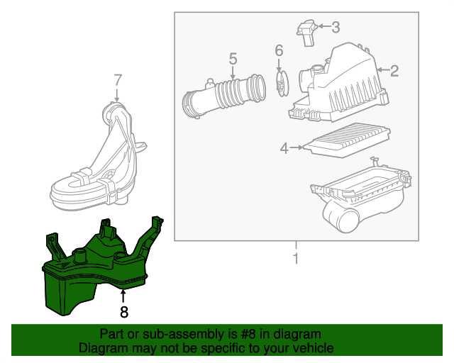 2016-2018 Toyota Resonator 17893-37060 | Toyota Parts