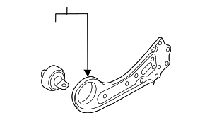 Genuine Trailing Arm for 2016-2021 Hyundai Tucson | Part# 55280-D3200 ...