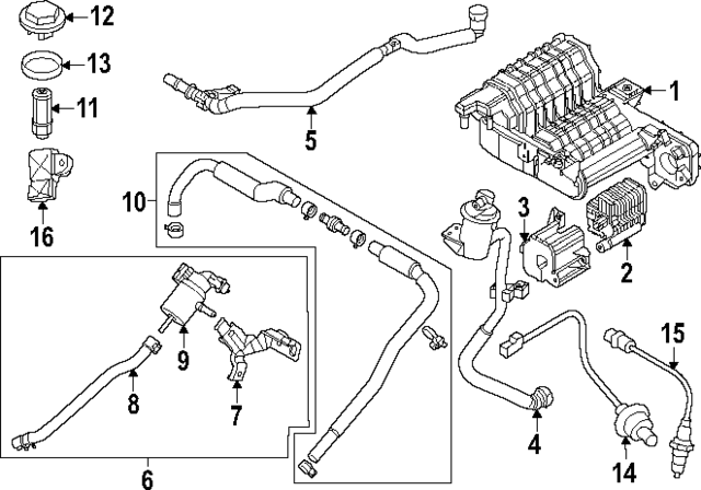 2023-2024 Kia Niro Vent Tube 31174-AT050 | QuirkParts