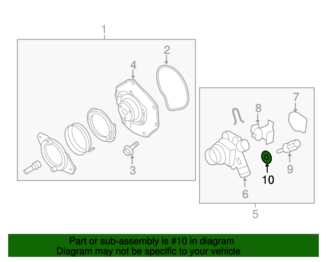 2007-2016 Volvo Temp Sensor O-Ring 30713577 | TascaParts.com